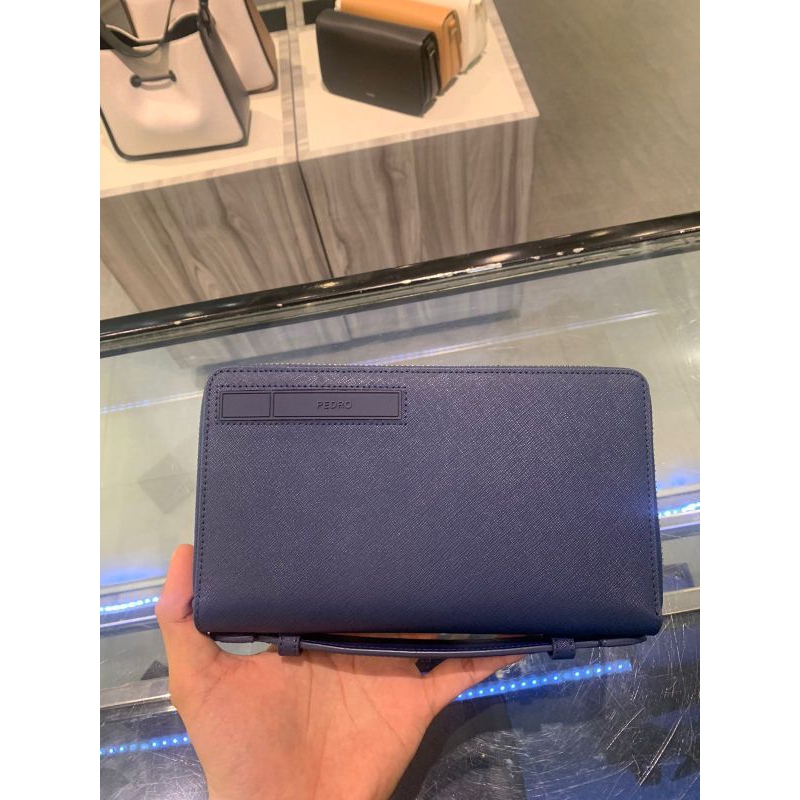 Jual Dompet Pria Leather PEDRO ORIGINAL ( Travel size ) | Shopee Indonesia