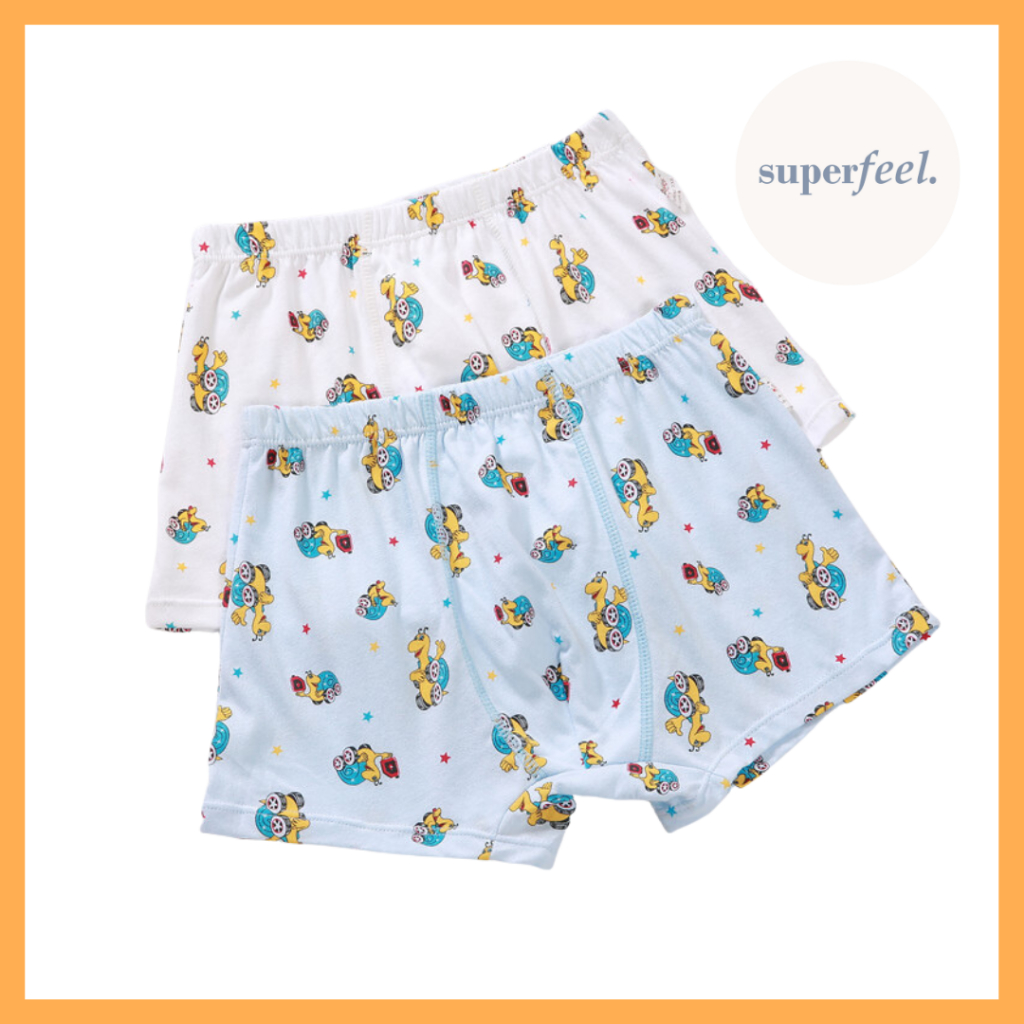 Jual SFL CELANA PAKAIAN DALAM ANAK DALAMAN BOXER KATUN 2 LAPIS MOTIF ...