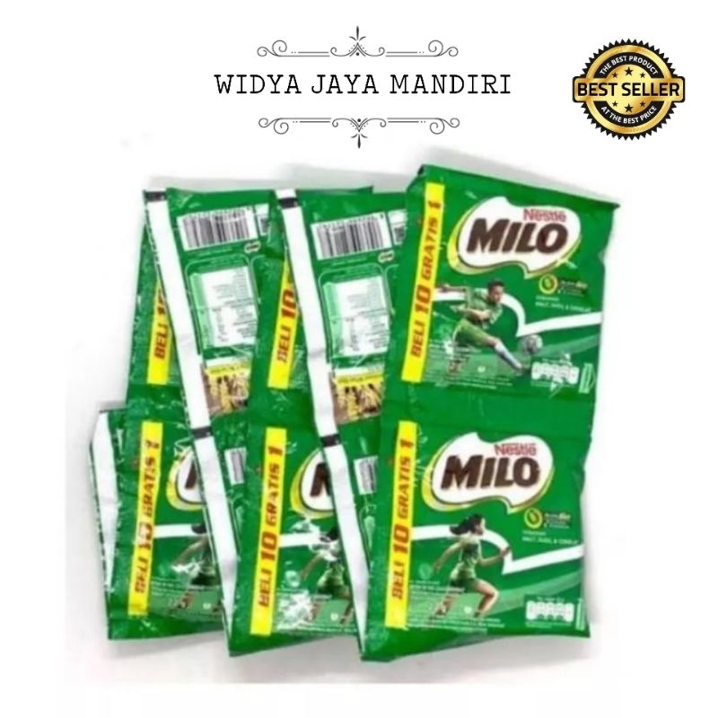 Jual Milo Sachet Activ Go 22 Gram | Nestle Milo Sachet 22 gram | Shopee ...