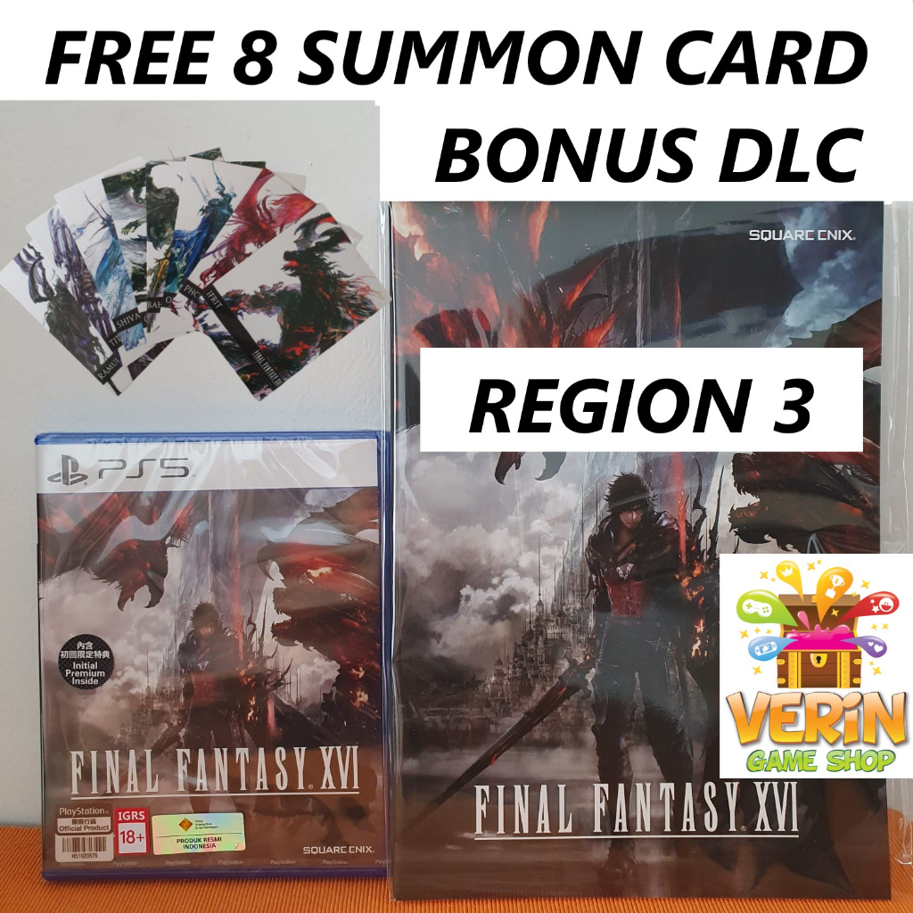Jual PS5 Final Fantasy XVI / Final Fantasy 16 / FF16 / FF XVI | Shopee Indonesia