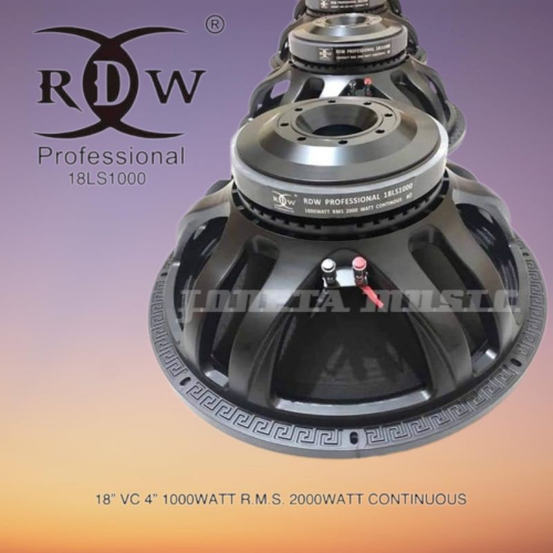 Jual Speaker Componen RDW 18Ls1000 Original 18 LS 1000 S | Shopee Indonesia