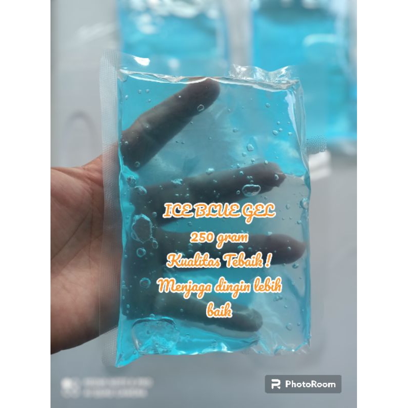 Jual 1 pcs | ICE BLUE GEL 250 gram KUALITAS Es Gel Terbaik menjaga ...