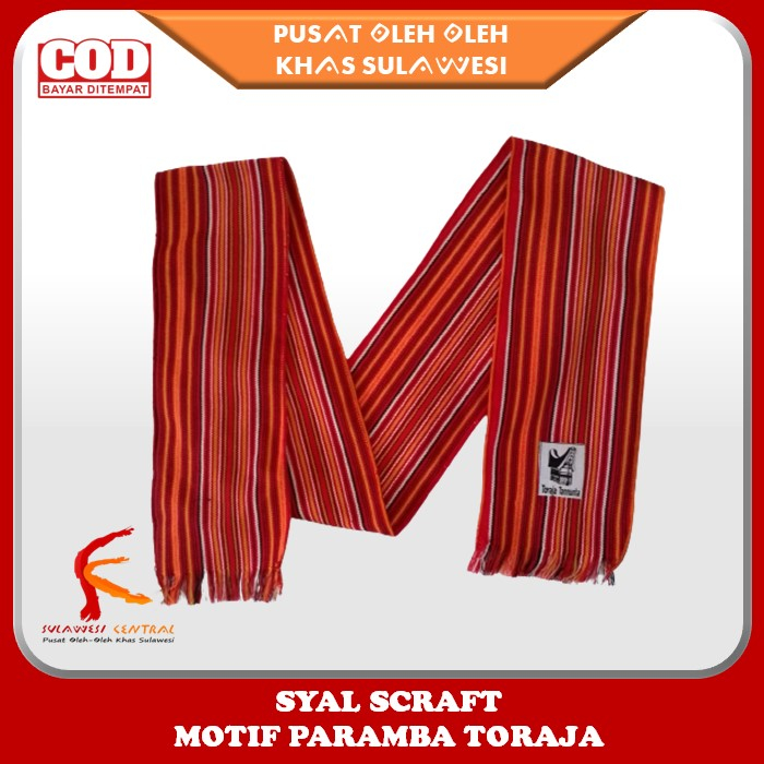 Jual Scraft Syal Motif Corak Toraja Asli Khas Sulawesi | Shopee Indonesia