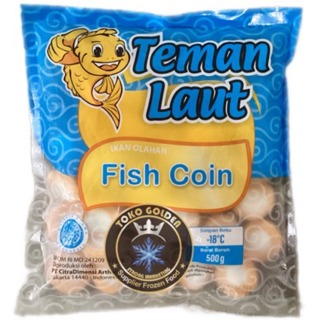 Jual Teman laut fish coin 500gr | Shopee Indonesia