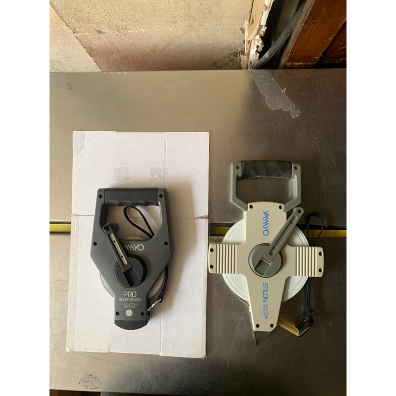 Jual Meteran plat besi 30M YAMAYO (Silver Seven / Stilon) Made in Japan ...