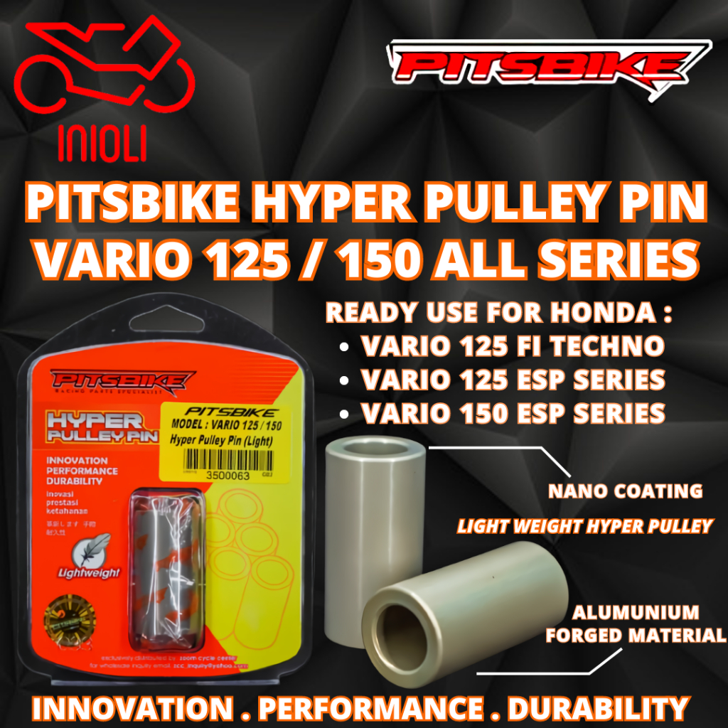 Jual PITSBIKE HYPER PIN BOSHING CVT VARIO 125 VARIO 150 FI ESP OLD ...