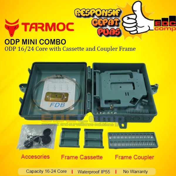 Jual Combo ODP Mini 16 Core Tray Type / Steel Tube Splitter | ODP 16C ...