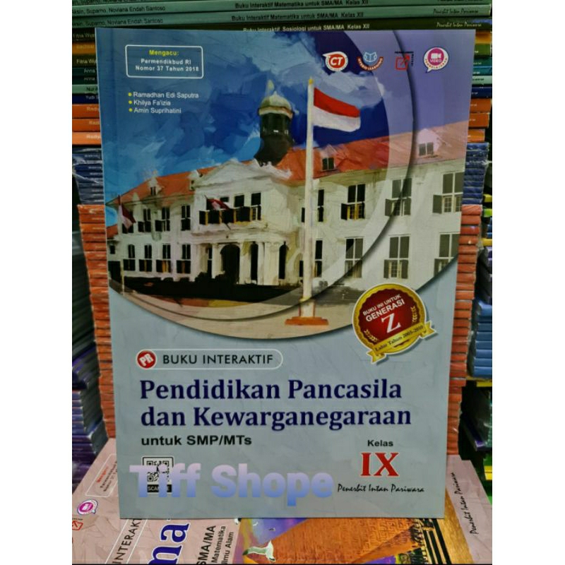 Jual Buku PR/LKS interaktif pendidikan pancasila, ppkn kelas IX, 9 ( Revisi K13 ) tahun 2022 ...