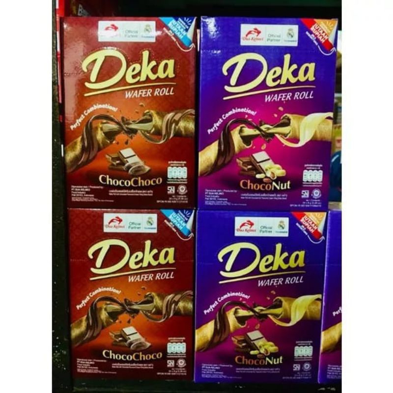 Jual Deka Wafer Roll 1 Box Isi 24 Pcs | Shopee Indonesia