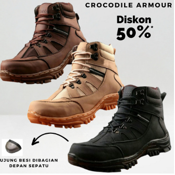 Jual TERMURAH!!! Sepatu Pria Boots Armor Safety Boots Sepatu Outdor ...