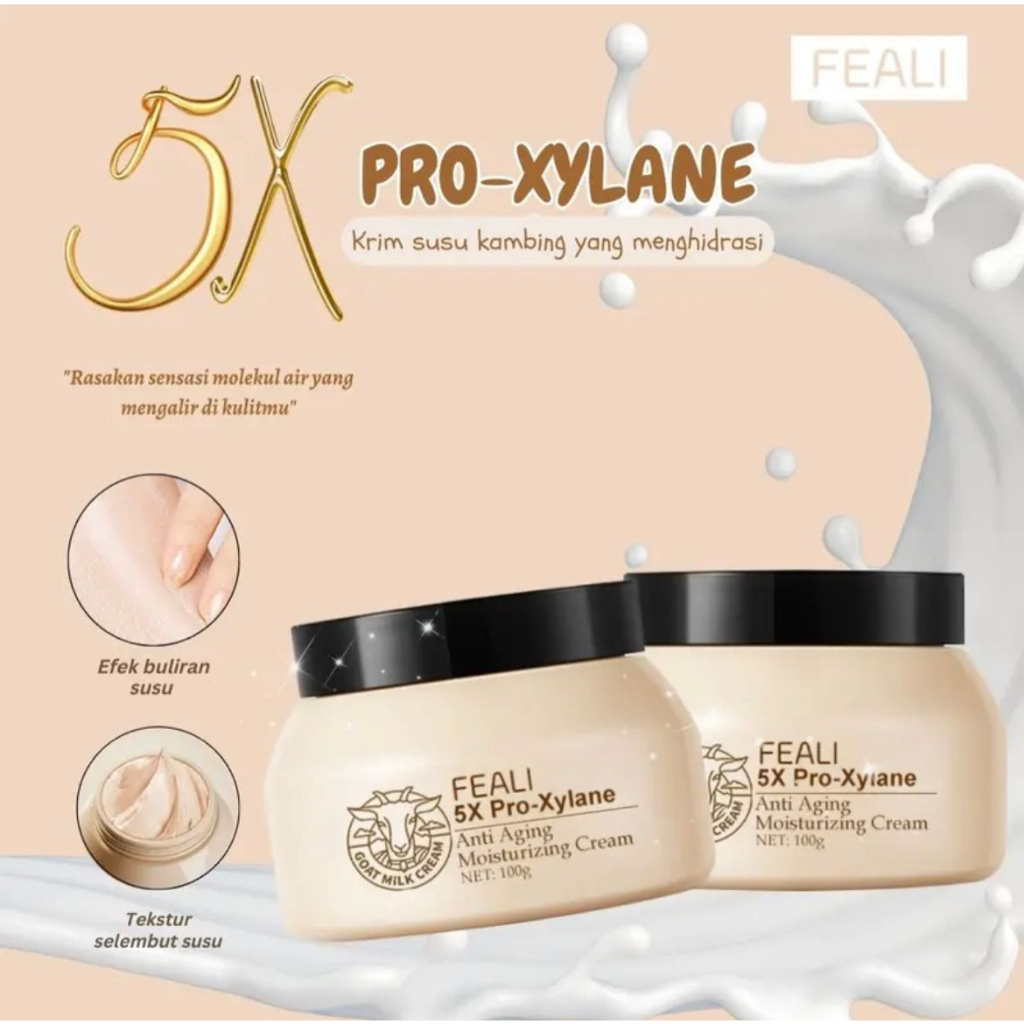 Jual FEALI Goat Milk Anti-Aging and Moisturizing Cream Moisturizer ...