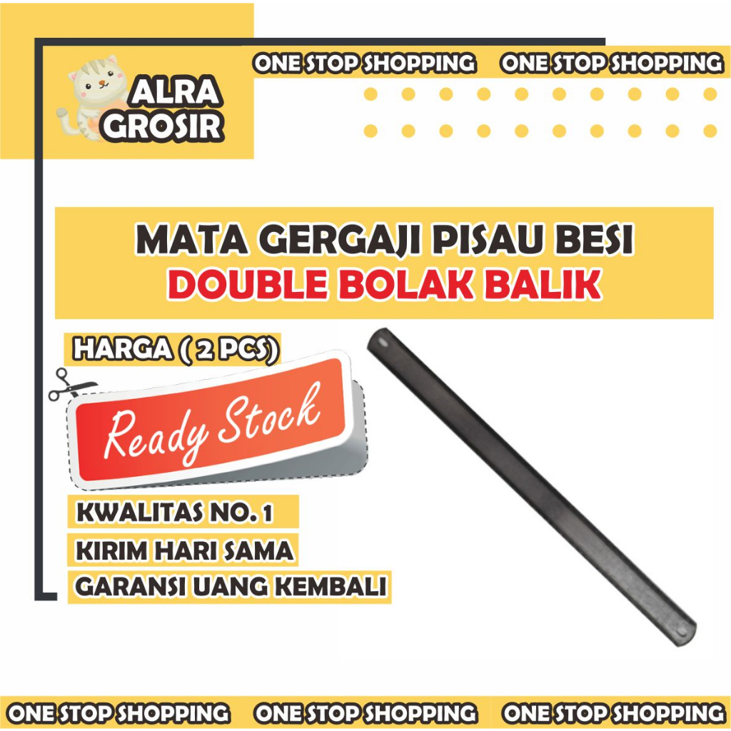 Jual Mata Gergaji Besi Mata Pisau Gergaji Double dobel bolak balik Ha (2 pcs) AG22 | Shopee ...