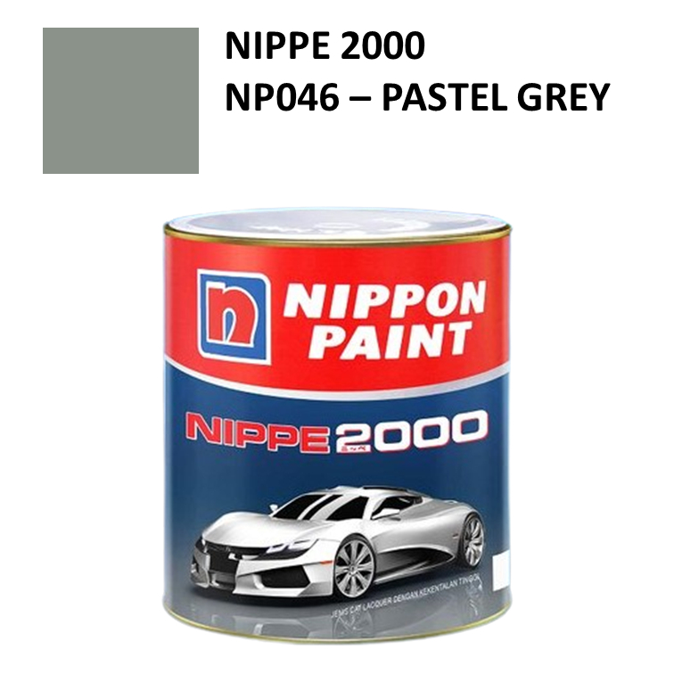 Jual Nippon Paint - Cat Duco NC Nippe 2000 - Kode NP046 (Pastel Grey) 1 ...