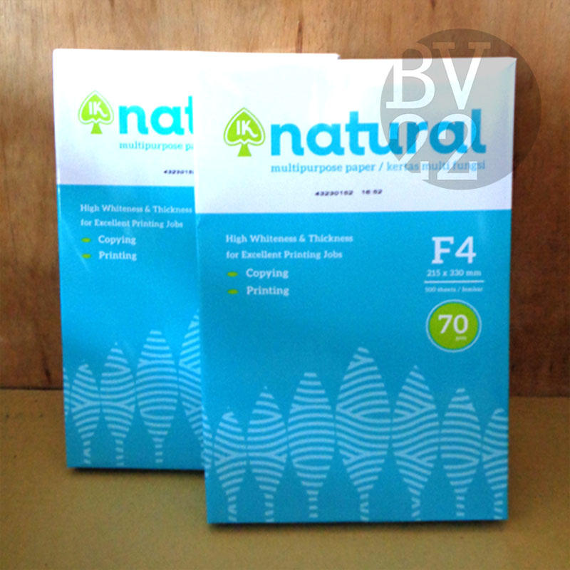 Jual Kertas Natural F4 F4b 70 Gsm 1 Rim Shopee Indonesia