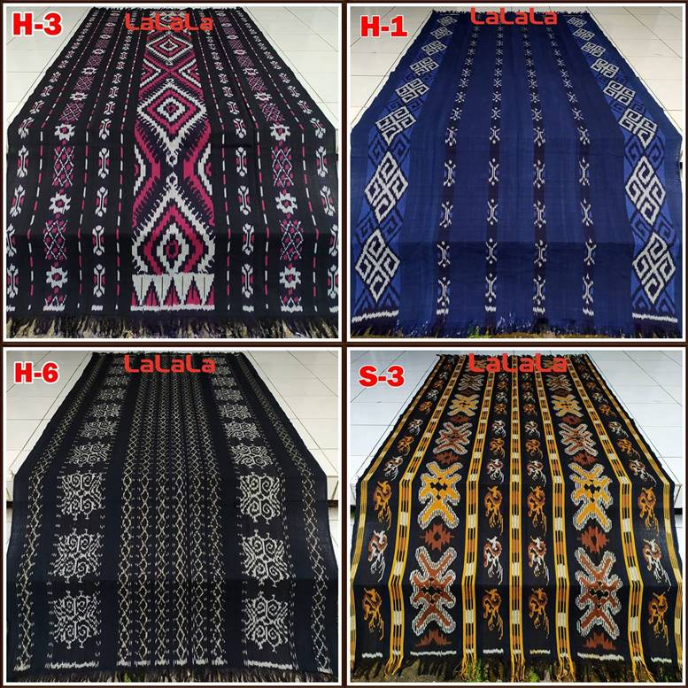 Jual Kain Tenun Ikat Blanket Etnik Dayak Toraja Lombok Sumba Flores ...