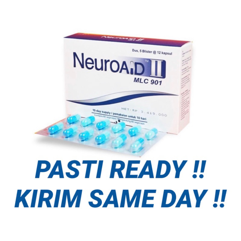 Jual NEUROAID II MLC 901 PASTI READY STOCK !!! | Shopee Indonesia
