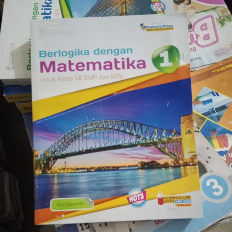 Jual buku matematika SMP kelas 1-7 penerbit tiga serangkai platinum ...