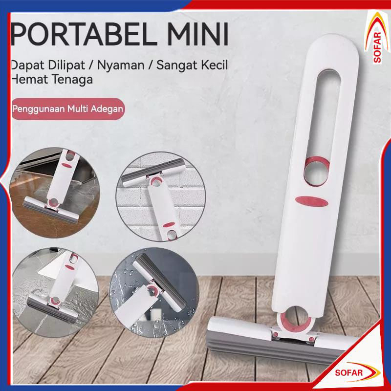 Jual Alat Pel Pemberaih Ruangan Home Car Portable Mini Mop/Alat Pel ...