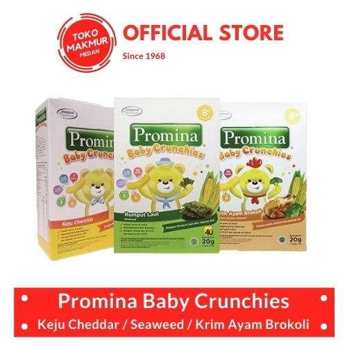 Jual PROMINA BABY SNACK CRUNCHIES 8 BULAN KE ATAS 20GR | Shopee Indonesia