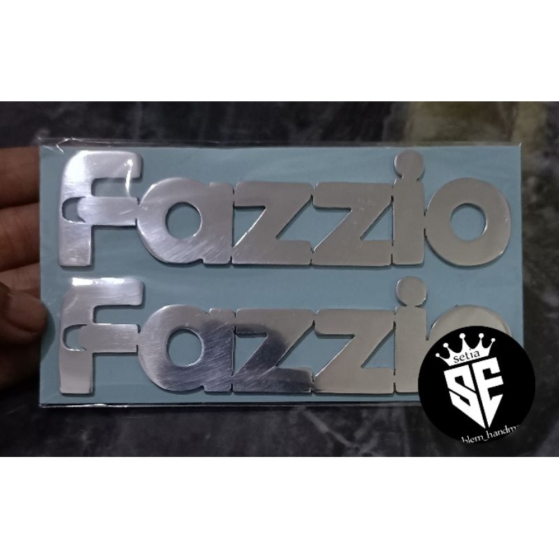 Jual Emblem Fazzio | Shopee Indonesia