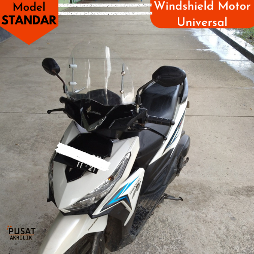Jual Windshield Motor Universal Visor Temeng Universal Windshield Beat ...