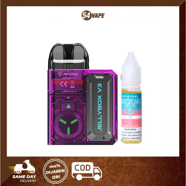 Jual Rincoe Jellybox V3 16W + Liquid Salt 15ml | Shopee Indonesia