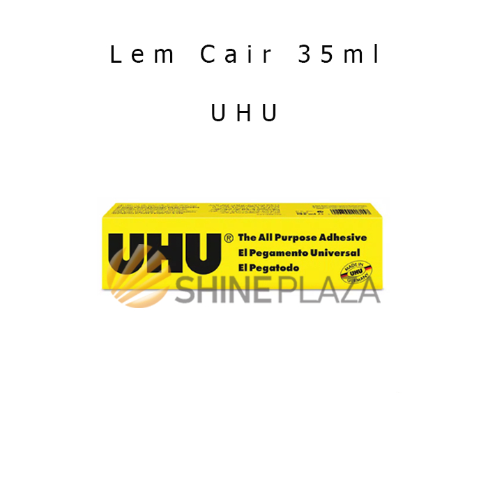 Jual Lem UHU Cair 35ml - Lem Perekat Serbaguna UHU All Purpose Adhesive Glue 35 ml | Shopee ...