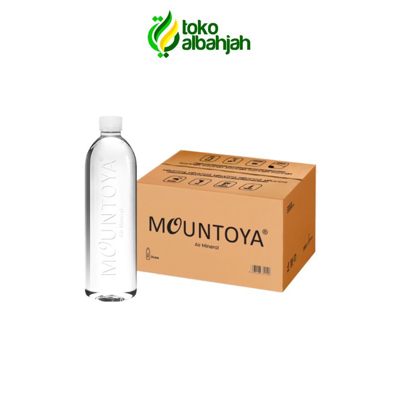 Jual JUAL AIR MINERAL ORIGINAL MOUNTOYA 600ML SATU DUS ISI 24 PCS ...