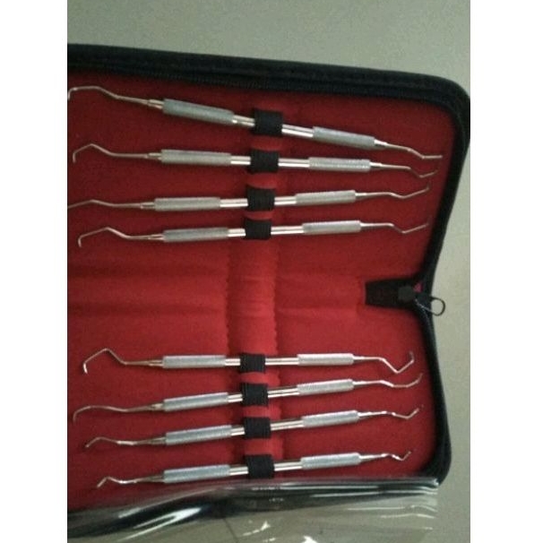 Jual Dental kuret gracey/ currete/ curette gracey set | Shopee Indonesia