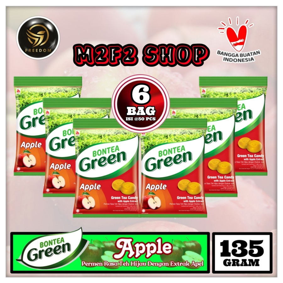 Jual Bontea Green Tea Candy | Permen Teh Hijau Semua Rasa - 135 gr ...