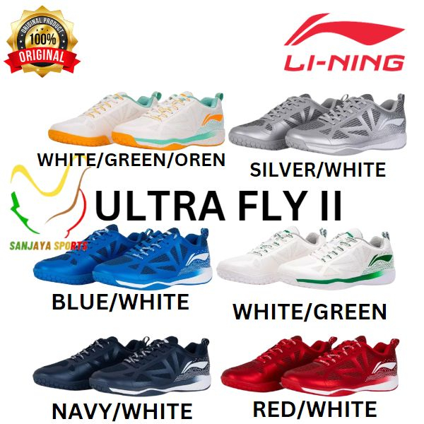 Jual SEPATU LINING BADMINTON BULUTANGKIS LINING ULTRA FLY II ORIGINAL ...