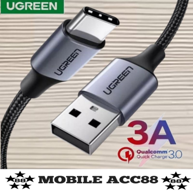 Jual Ugreen Kabel Usb C 3A Nylon Braided Fast Charging Kabel Ugreen ...