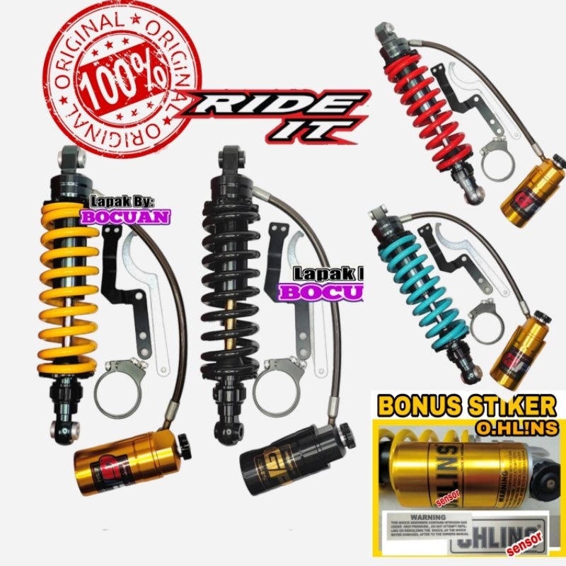 Jual MONOSHOCK NINJA R 150 SS REBOUND TABUNG PISAH MONO SHOCK RIDE IT kr | Shopee Indonesia