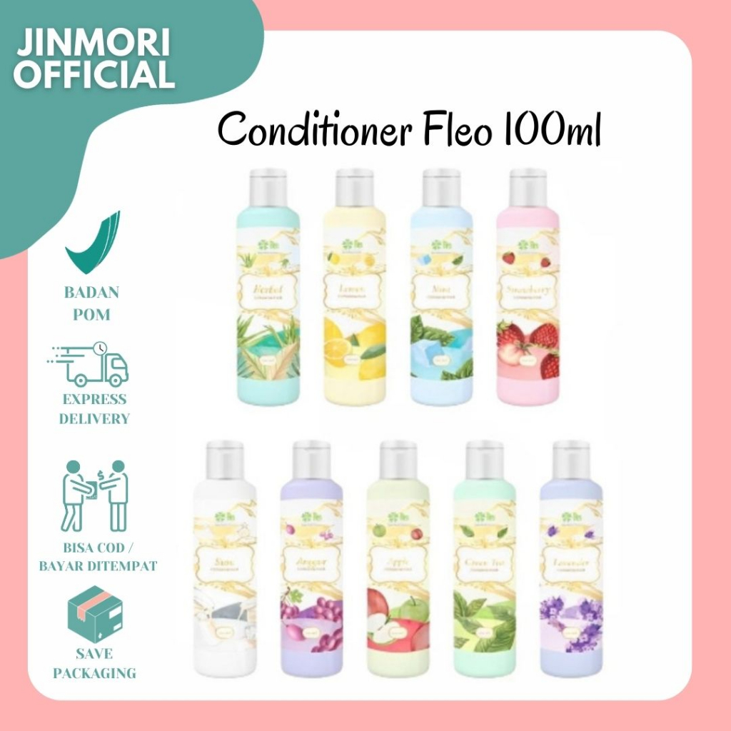 Jual JM - [BPOM] Fleo Conditioner 100ml / Fleo Hair Conditioner ...