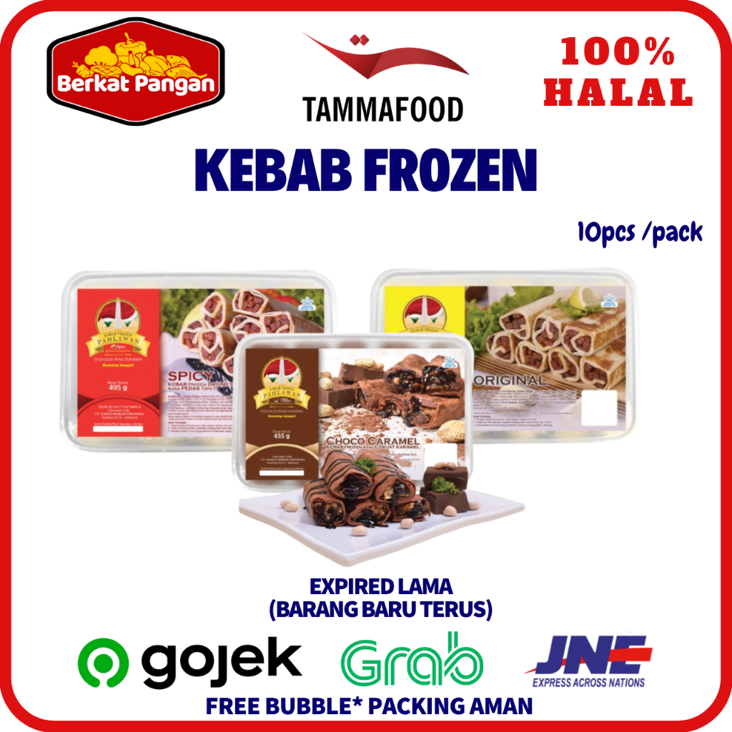 Jual Tamma Kebab Frozen Pahlawan Kebab Beku Isi 10 pcs | Shopee Indonesia