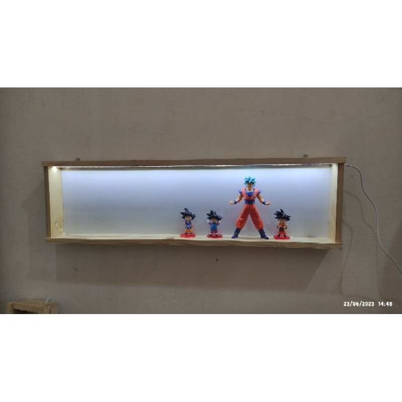 Jual rak action figure kayu murah | Shopee Indonesia