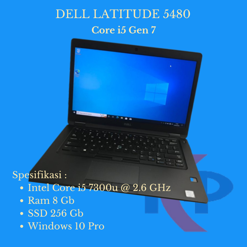 Jual READY STOCK DELL LATITUDE 5480 CORE I5 7300 RAM 8GB SSD 256GB BACKLITE 14 INCH | Shopee ...
