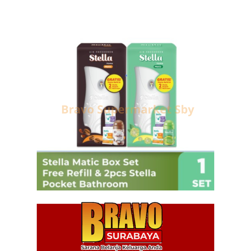 Jual Stella Matic Box Set 225ml / Alat Pengharum Ruangan | Shopee Indonesia