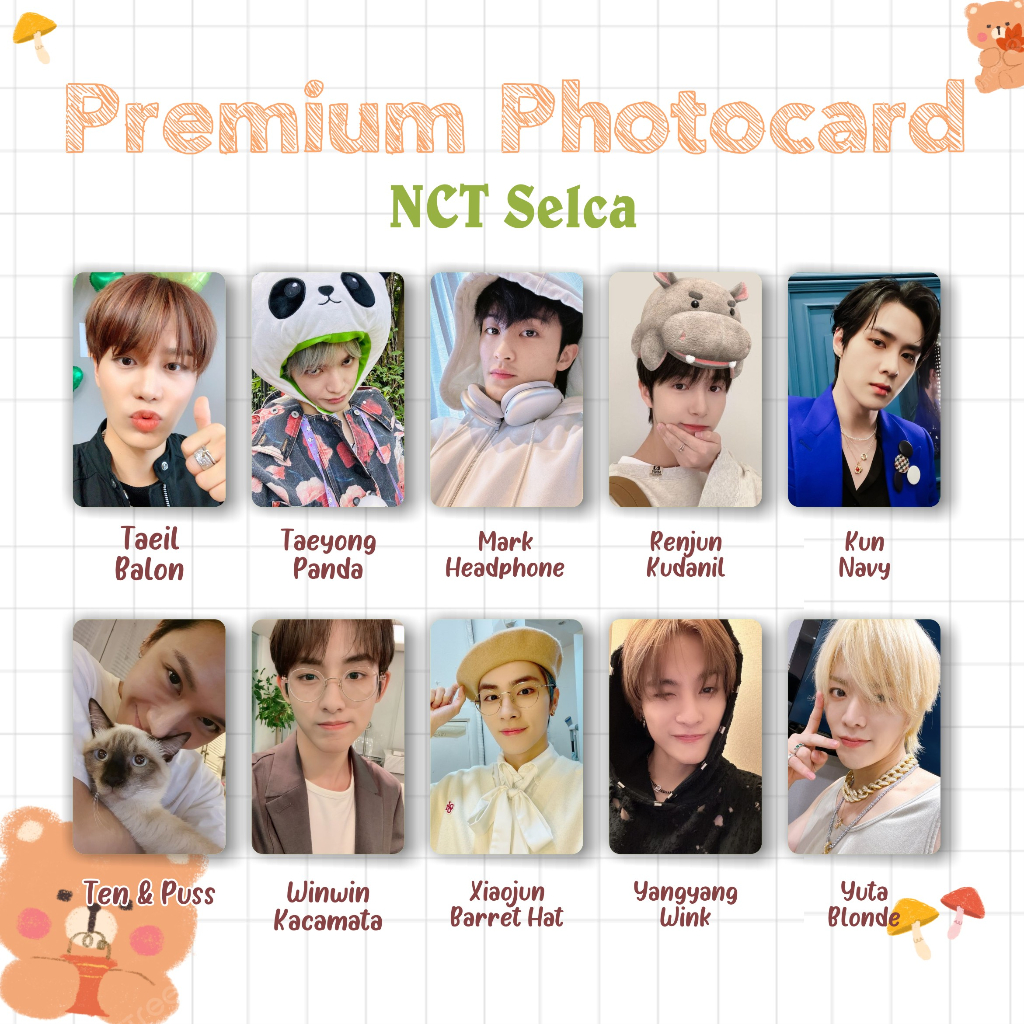 Jual PC PHOTOCARD NCT member Rare UNOFF | Shopee Indonesia