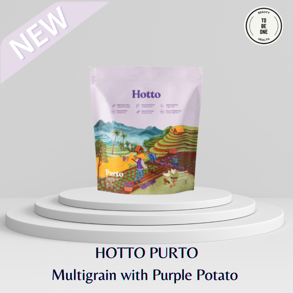Jual (AGEN RESMI) HOTTO PURTO Multigrain with Purple Potato | Shopee ...
