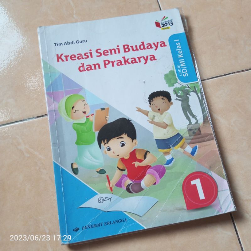 Jual Buku Kreasi Seni Budaya dan Prakarya untuk SD kelas kelas 1 | Shopee Indonesia