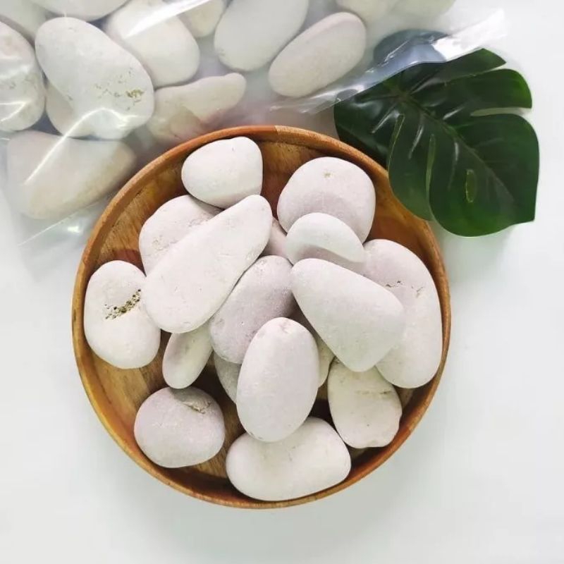 Jual batu alam putih 1kg | Shopee Indonesia