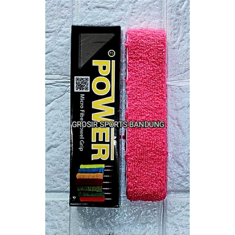Jual GRIP POWER HANDUK KAIN MICRO FIBER BADMINTON BULUTANGKIS | Shopee ...