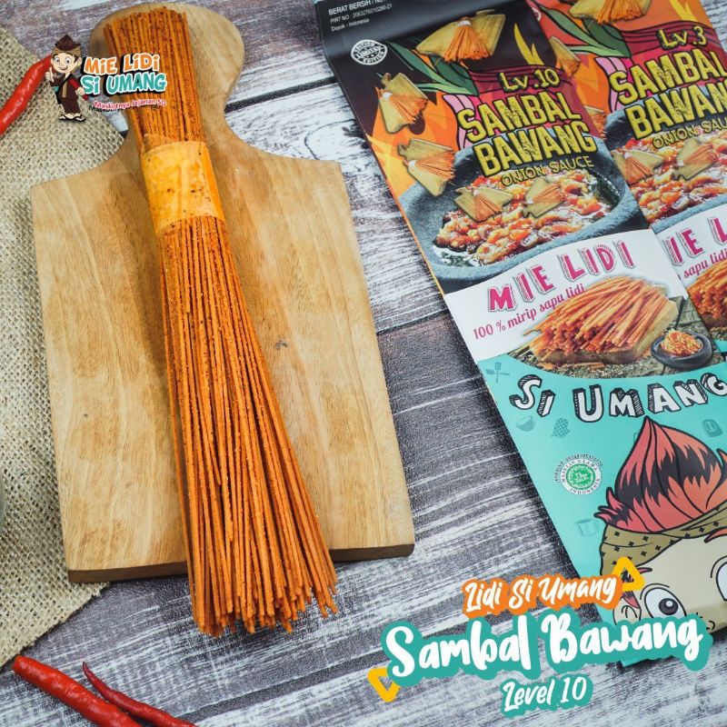 Jual MIE LIDI SI UMANG 130gr LILIDIAN, SAPU LIDI BISA DIMAKAN CEMILAN ...