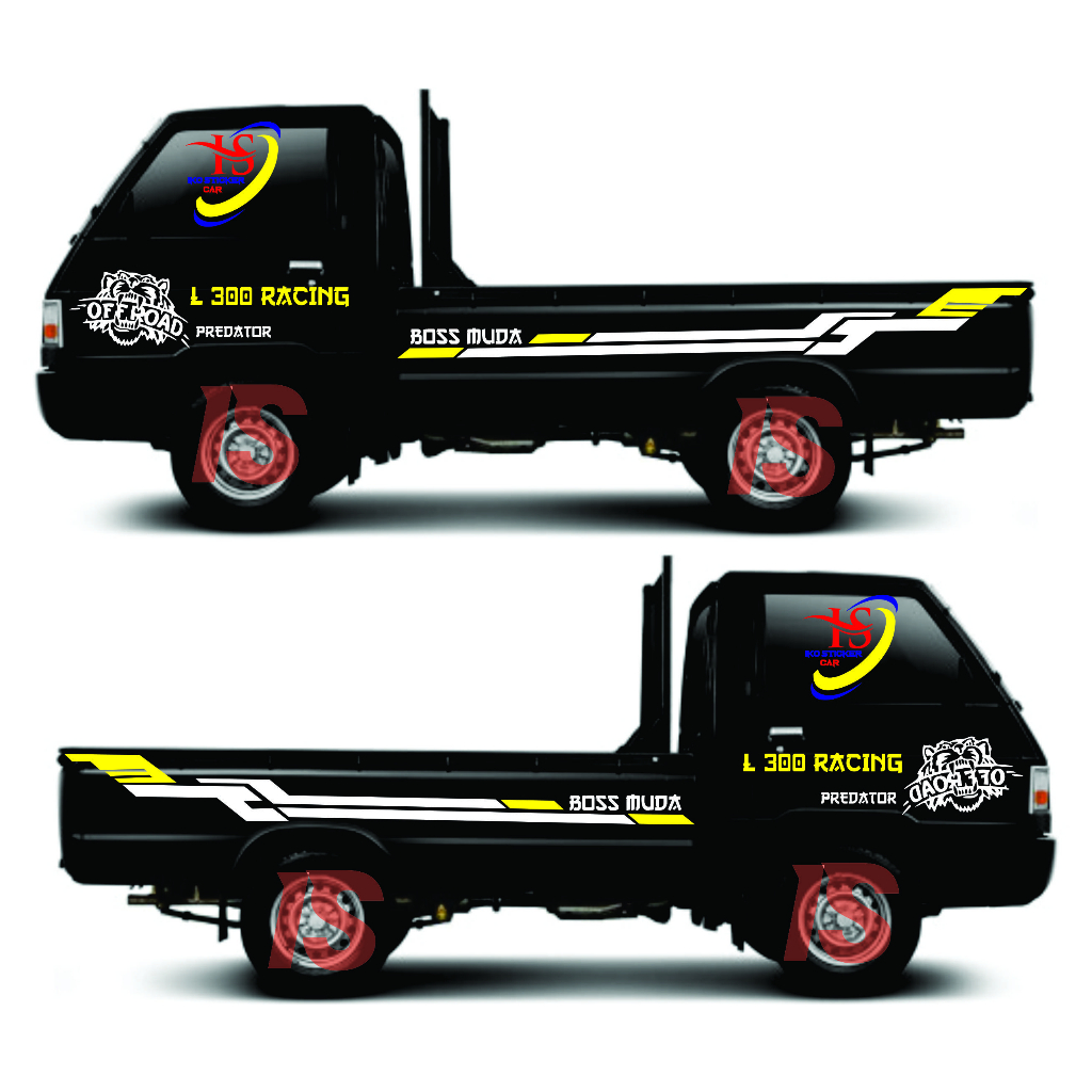 Jual Stiker mobil pick up L300 pick up Suzuki APV pick up grandmax ...