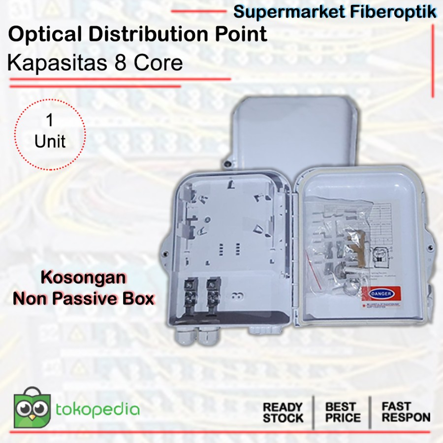 Jual ODP Pole Kapasitas 8 Core FTTH Fiber Optik ODF 8C | Shopee Indonesia