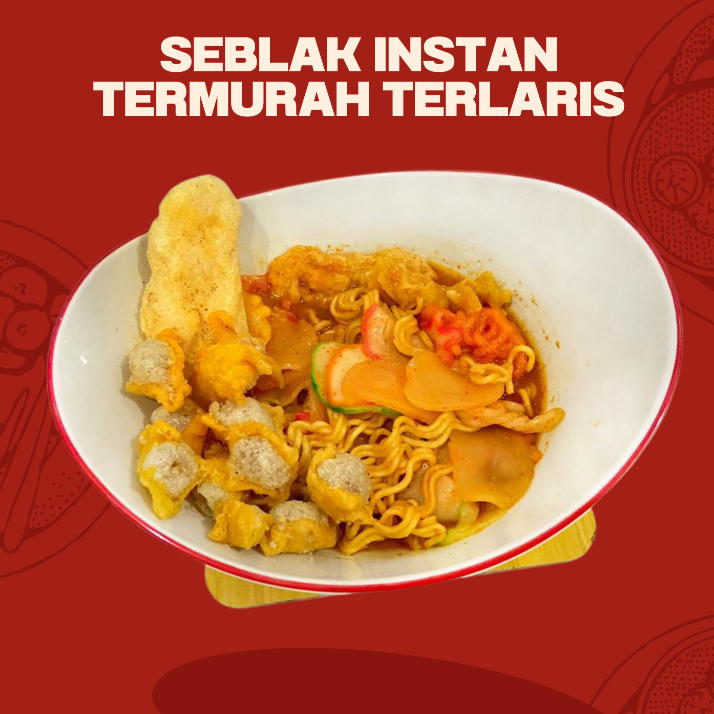 Jual Seblak Instan Termurah Komplit Makanan Halal Toping Banyak ...