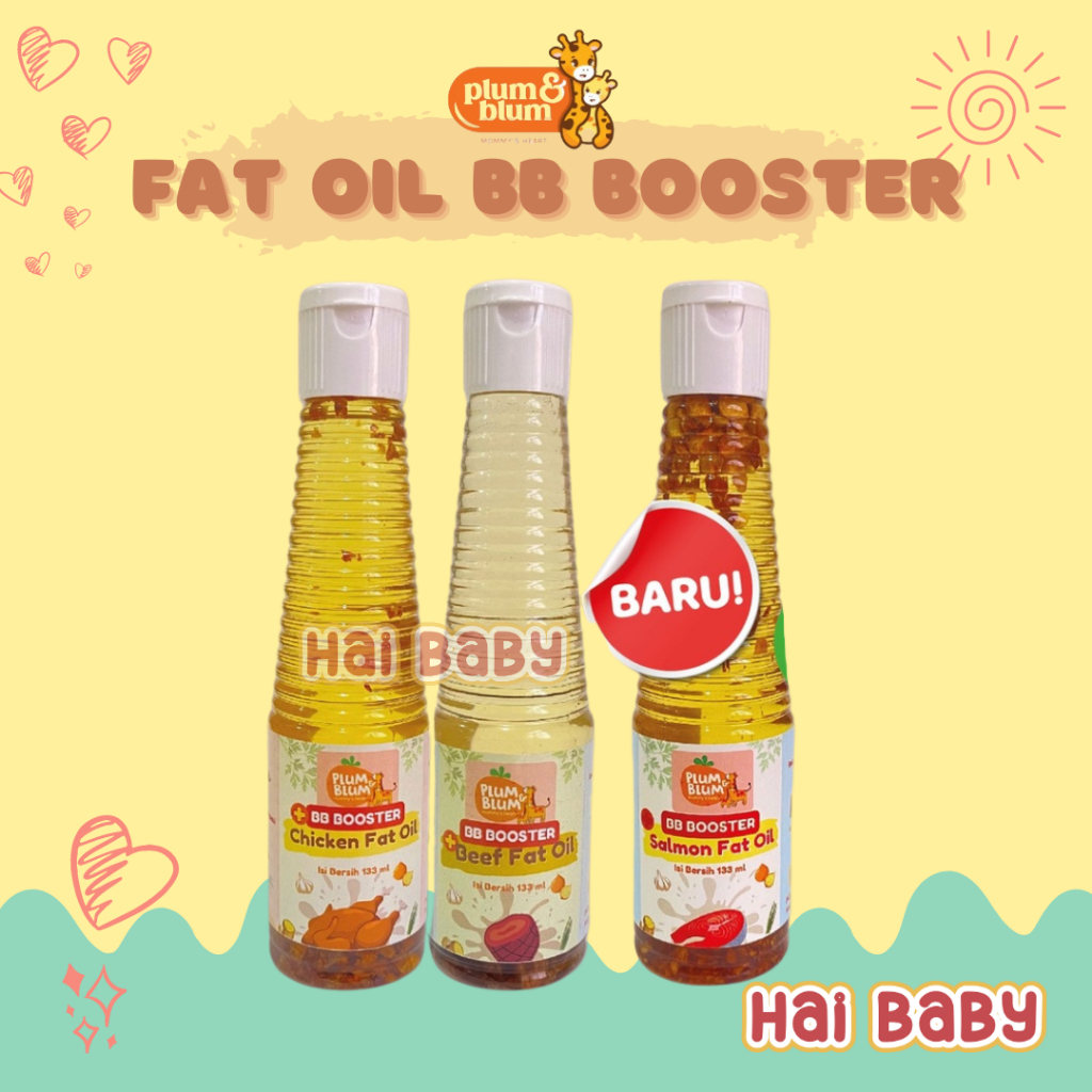 Jual Plum & Blum Minyak MPASI 140 ml / Chicken Fat Oil Beef Fat Oil ...