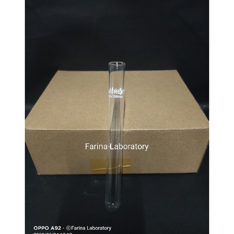 Jual 3pcs Tabung Reaksi/Test Tube 16x150mm Pyrex Class A | Shopee Indonesia