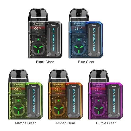 Jual VAPOOR JELLYBOXz V3 POD KIT AUTHENTIC 750MAH 16W | Shopee Indonesia